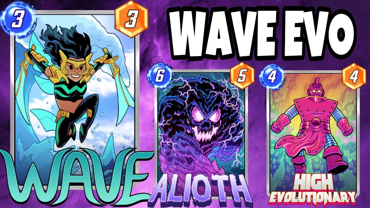 WAVE EVO DECK - INFINITE RANK BATTLE REPLAY | LOKI FOR ALL TIME SEASON [MARVEL SNAP] - YouTube