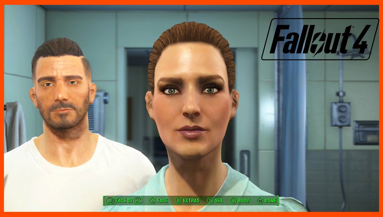 Fallout 4 FEMALE Character Creation - YouTube