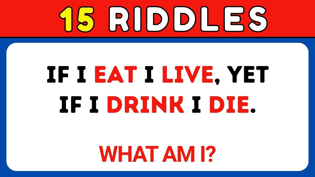 Only a genius can answer these tricky riddles? Can You? | Riddles Quiz ...