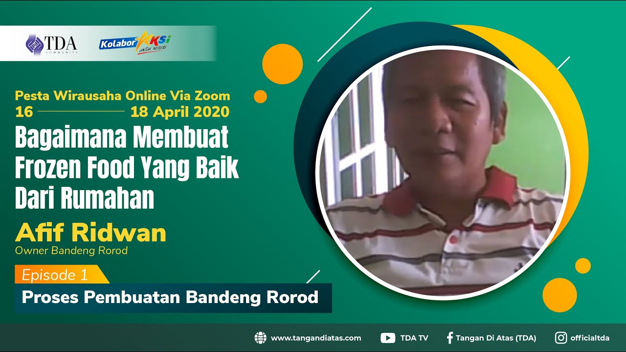 Eps 1/4: Proses Pembuatan Bandeng Rorod | Panduan Bisnis Frozen Food ...