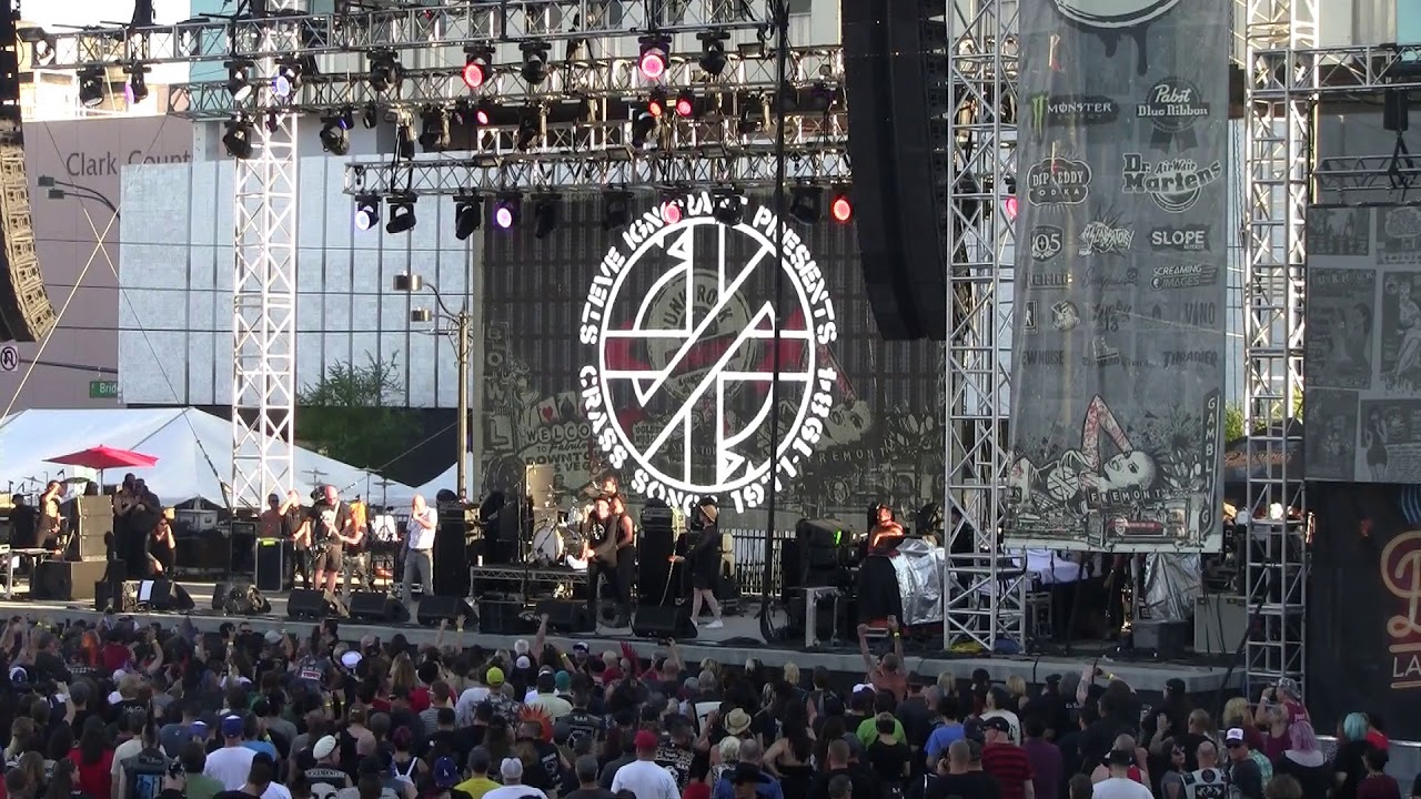 CRASS - STEVE IGNORANT - PUNK ROCK BOWLING - LAS VEGAS NV 5/28/2018 ...