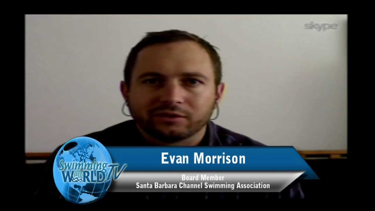 Evan Morrison on The Morning Swim Show - YouTube