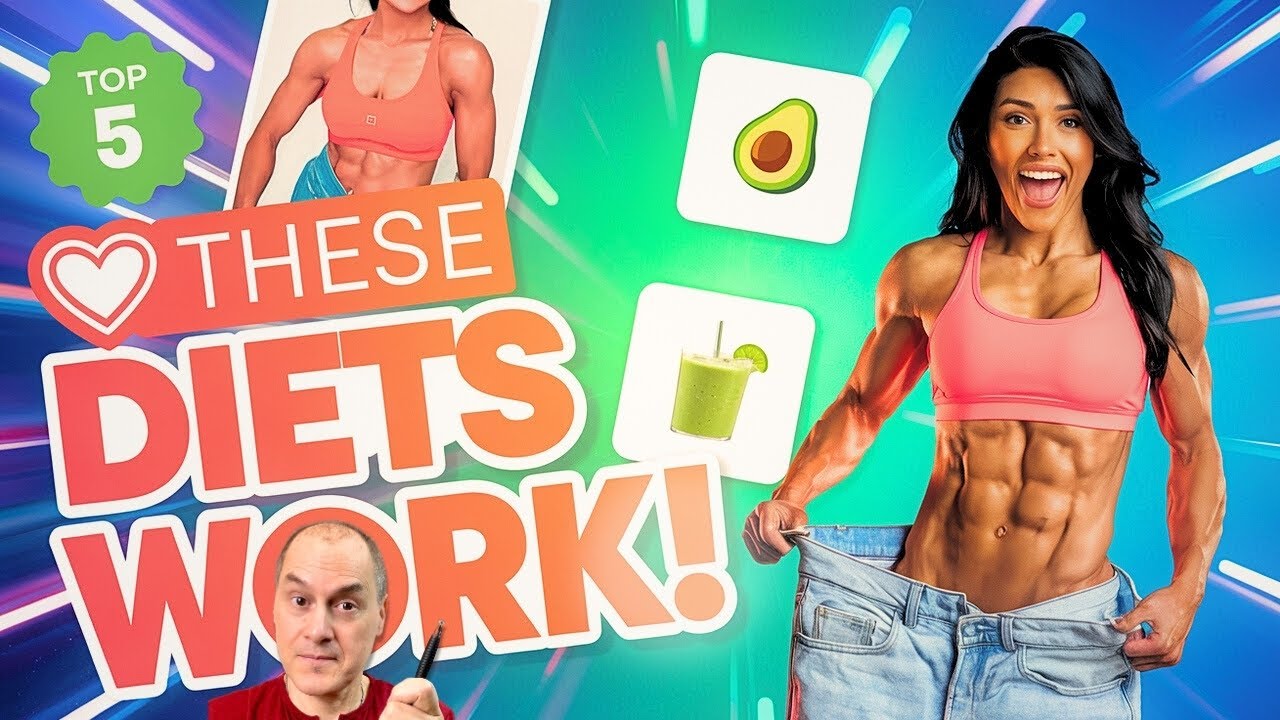 The 5 Best Diets For Weight Loss! - YouTube