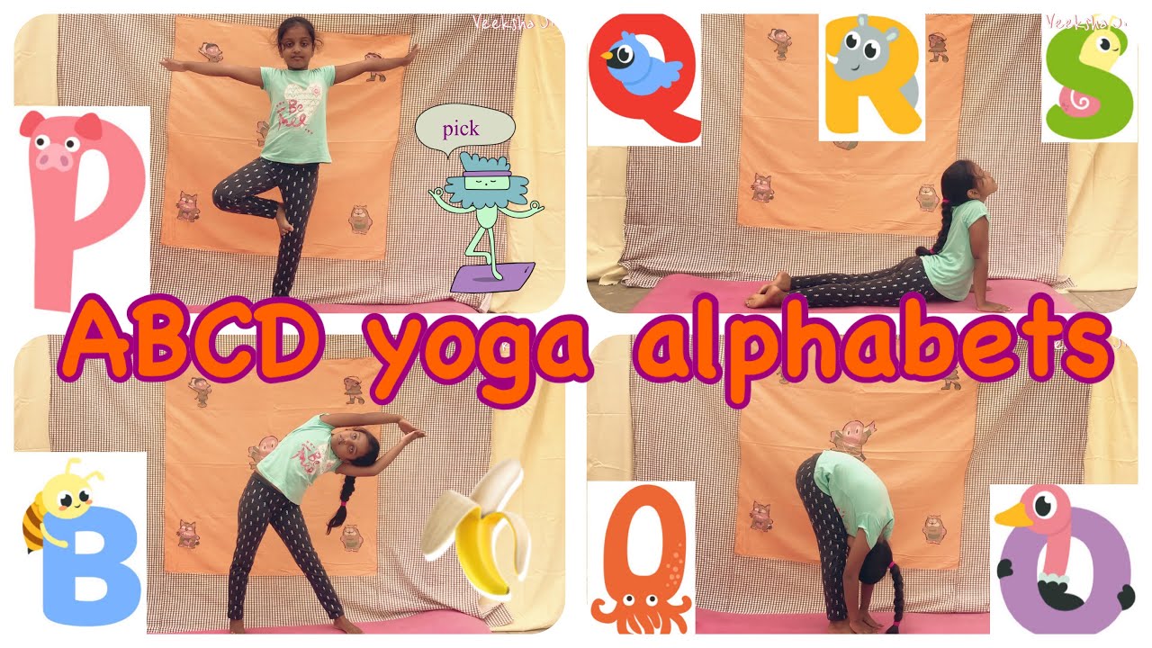 yoga by veeksha|ABCD yoga for kids|kids yoga with calm music|bari coral ...