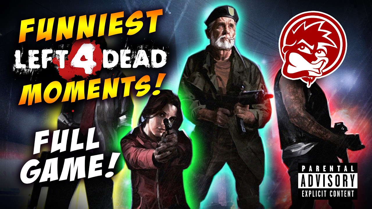 FUNNIEST MOMENTS From 'Left 4 Dead'! 😅 (Clip Compilation) - YouTube