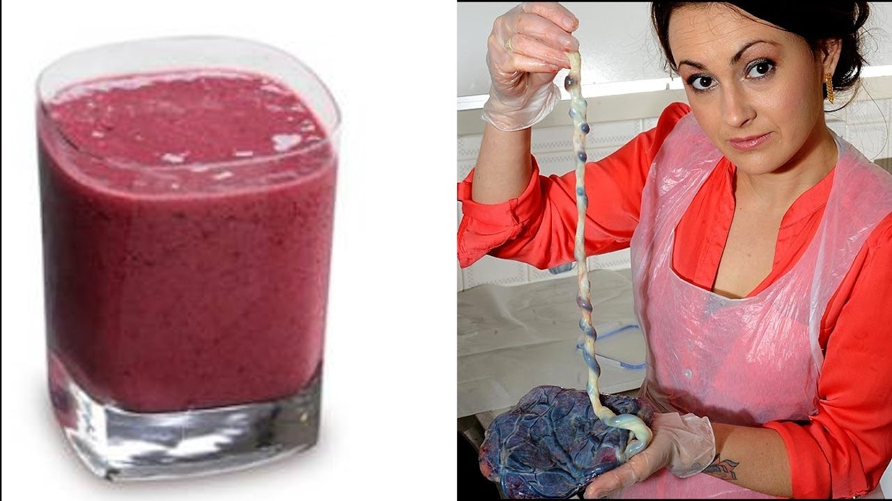 Placenta Smoothie WTF - YouTube
