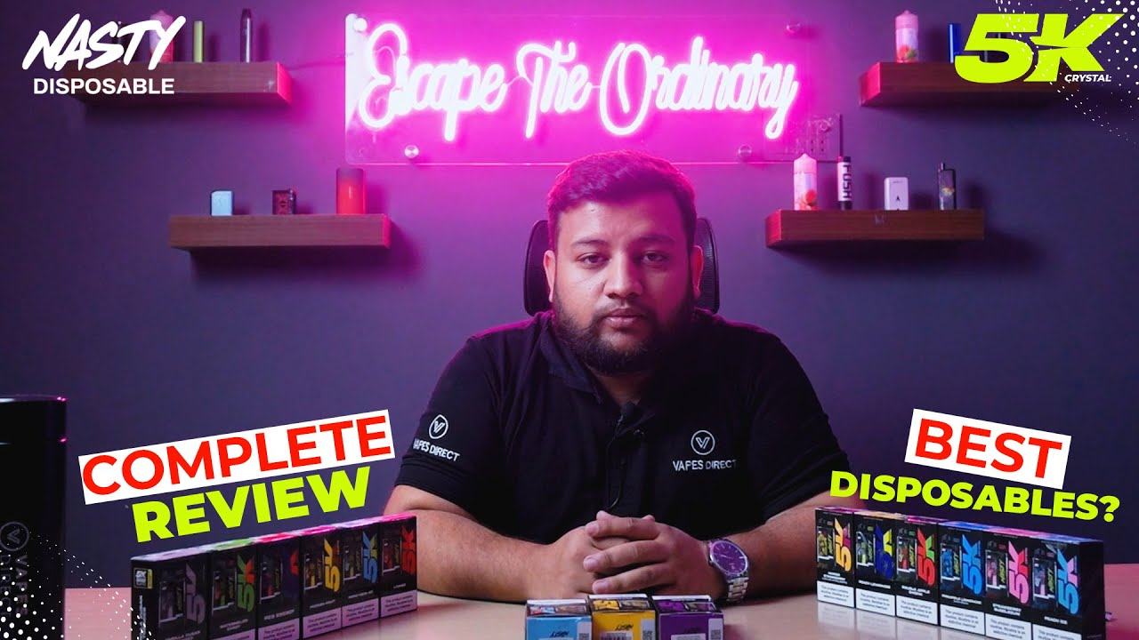 Nasty 5K Disposables Full Review - YouTube