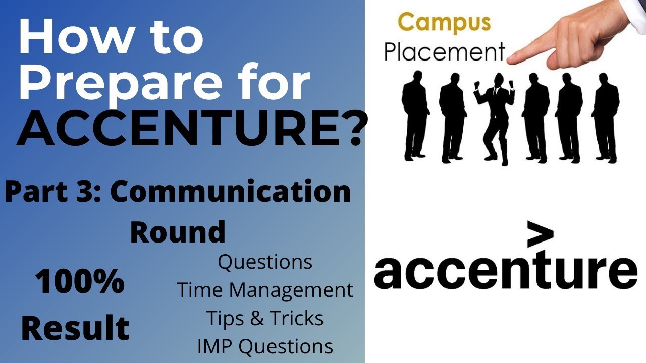 How to Prepare for Accenture part 3 Communication Round - YouTube