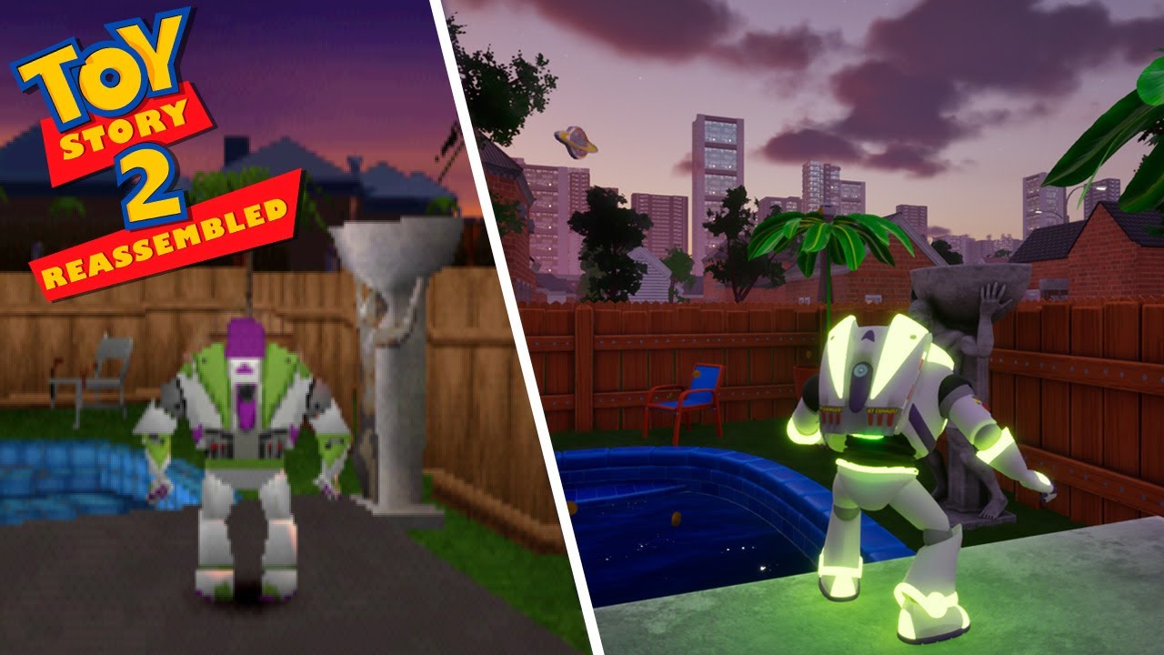 I remade Toy Story 2's 2nd level in Unreal Engine 5 | Toy Story 2 ...