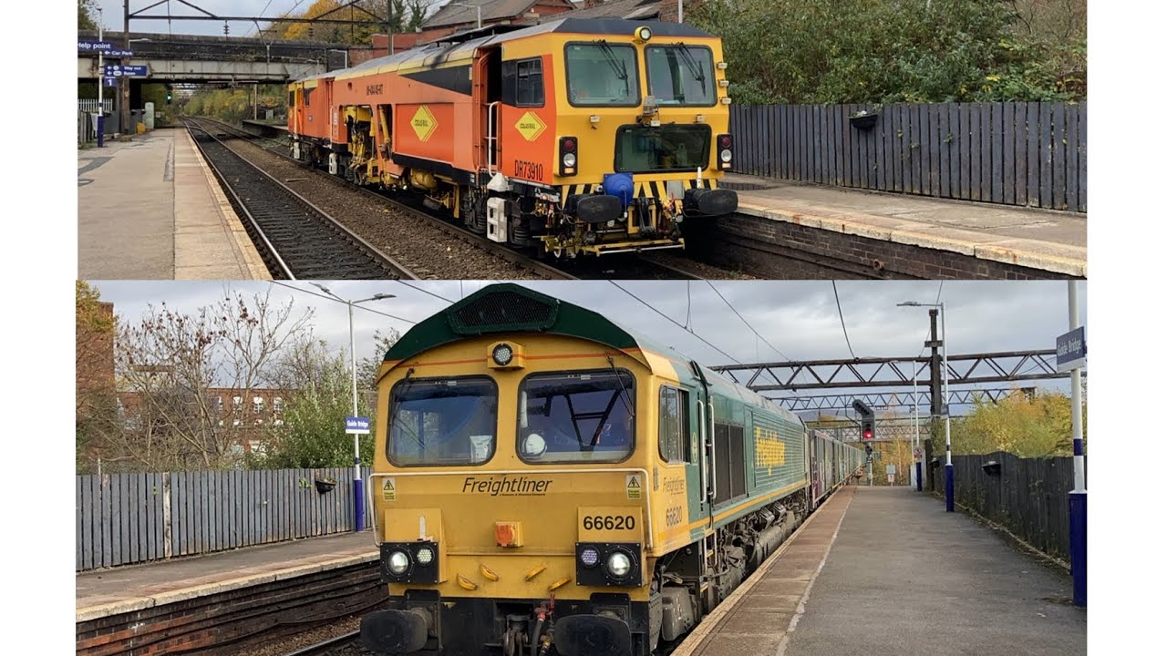 Trains at Guide Bridge 2/11/20 - YouTube