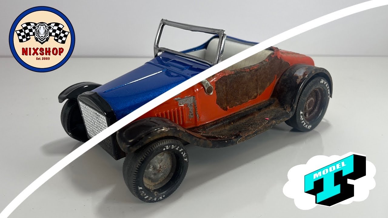 1974 Nylint Ford Model T Restoration - Custom Blue Metallic Powdercoat ...