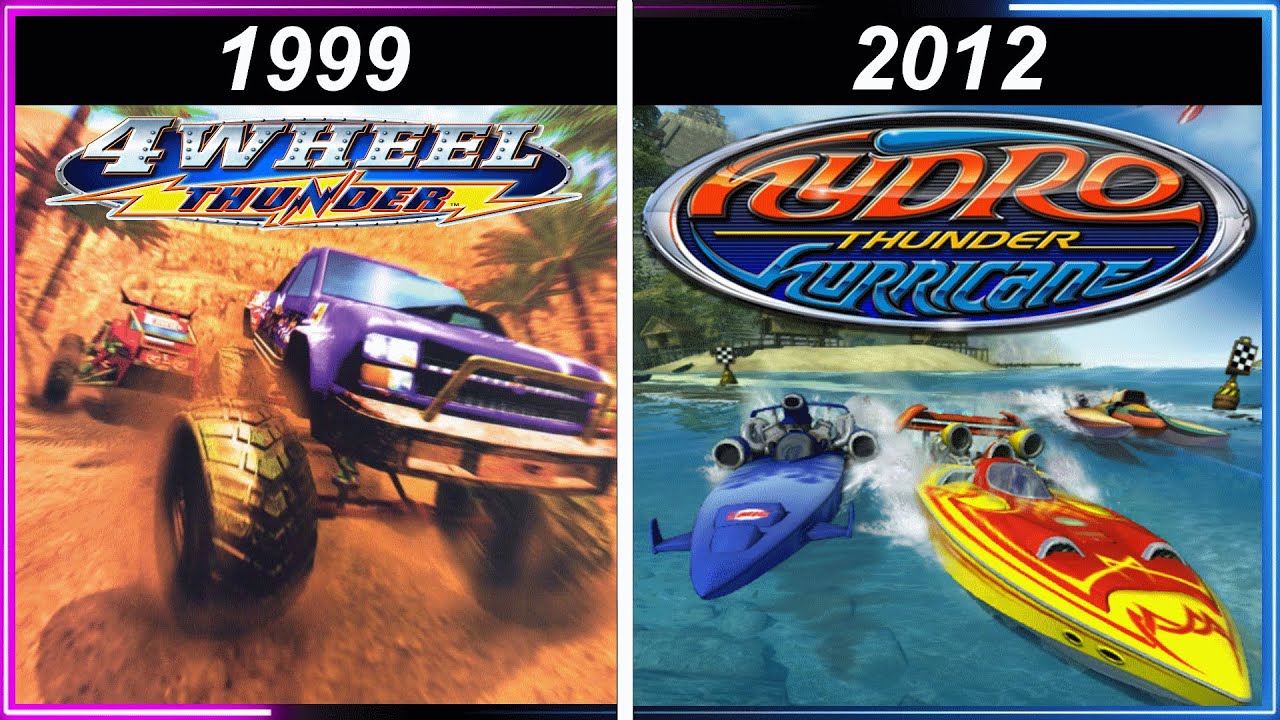 Evolution of Midway's THUNDER Racing Game Series - YouTube