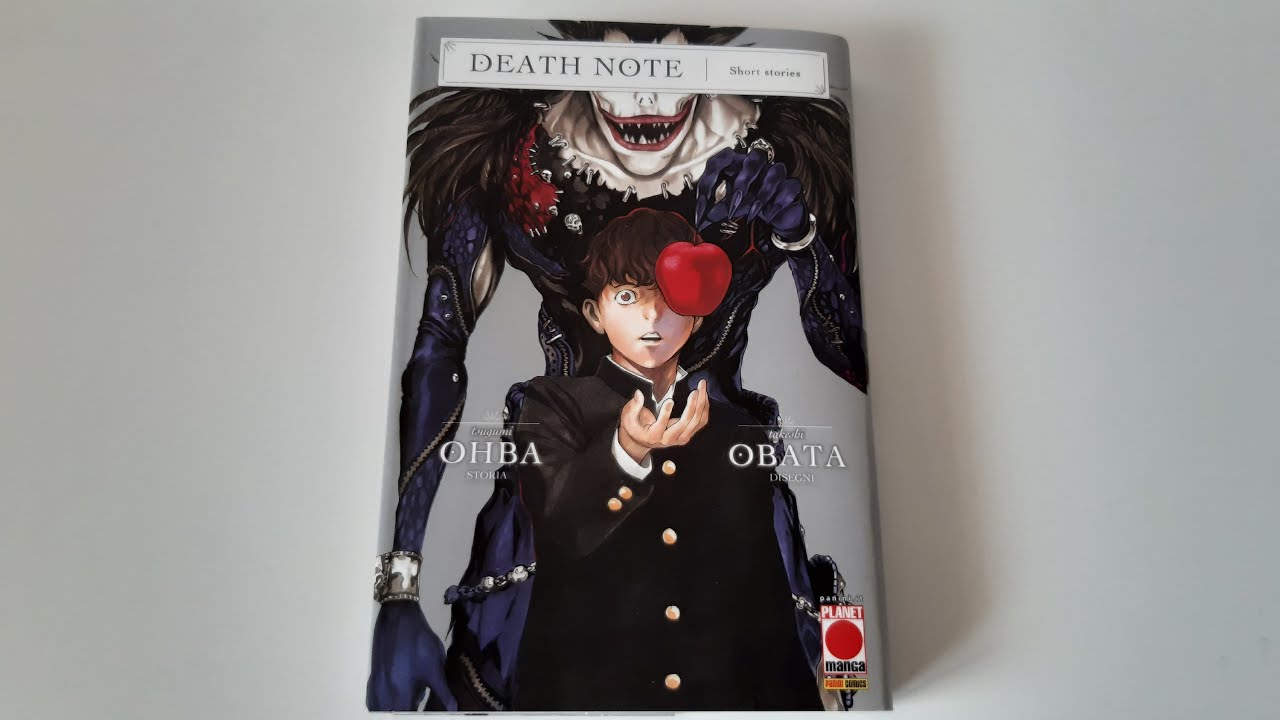 Death Note Short stories manga recensione DEATH NOTE短編集の漫画 - YouTube