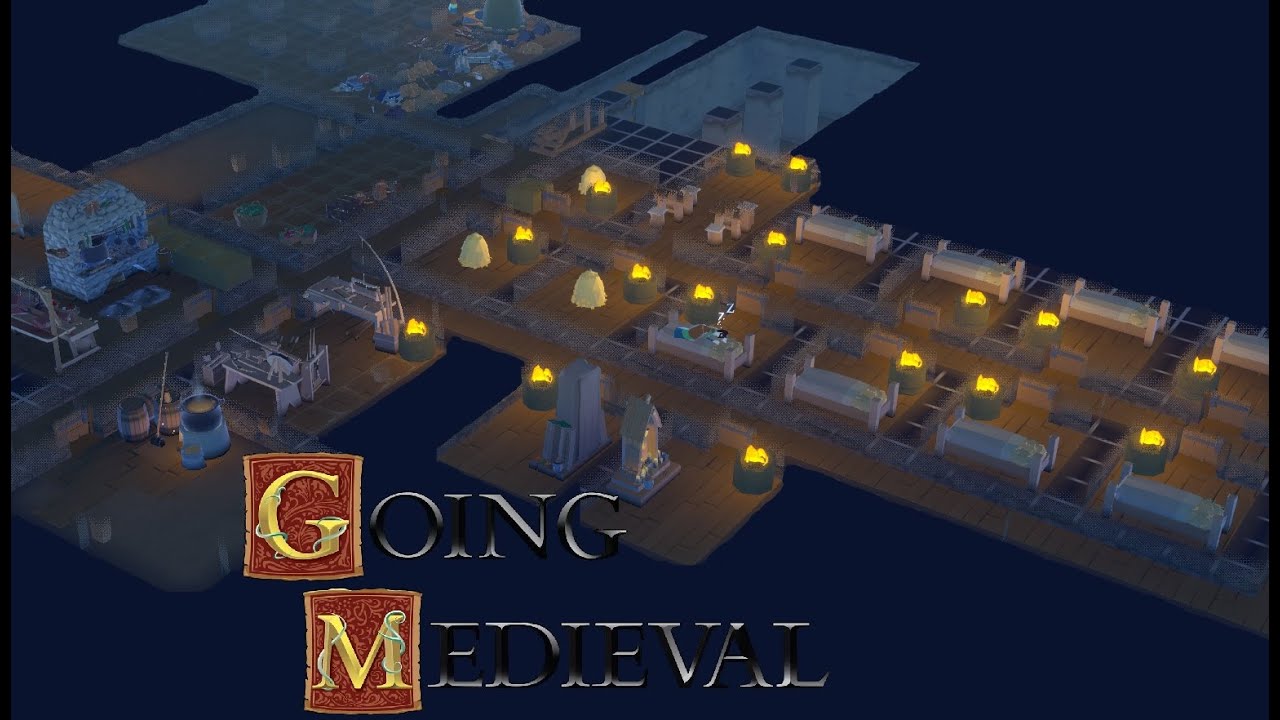 Defining The Bunker First Floor ~ Going Medieval #27 - YouTube