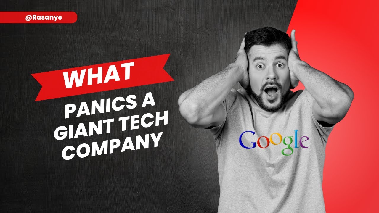 "What panics a giant tech company is the fear of losing market share ...