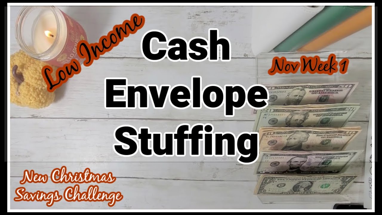 CASH ENVELOPE STUFFING| NOVEMBER WK 1 | CASH BUDGETING SYSTEM | RAYE'S ...