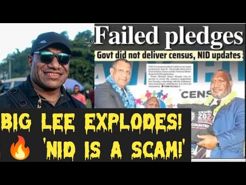 Big Lee Slams Minister Richard Masere Over Failed NID Project ...