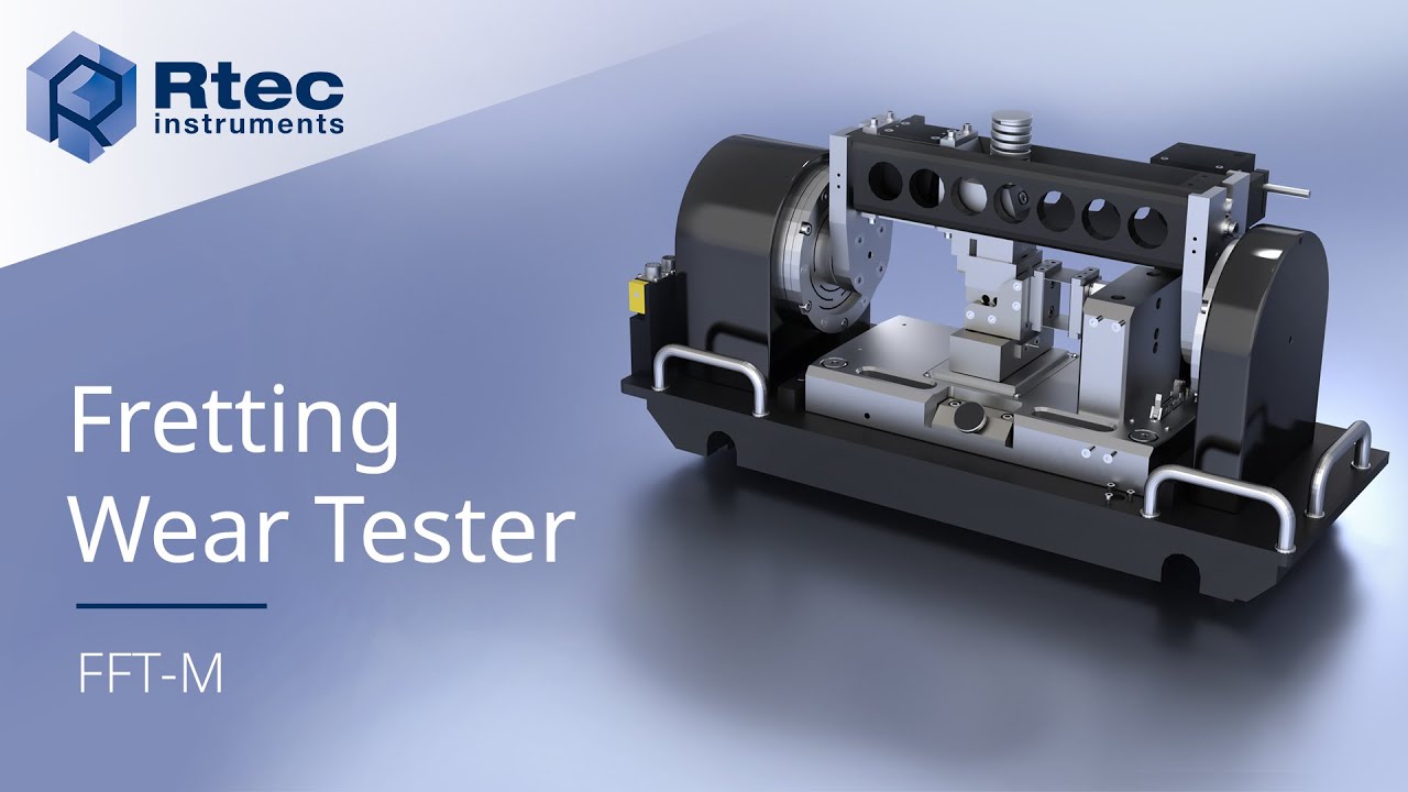 Fretting Wear Tester - Rtec Instruments - YouTube