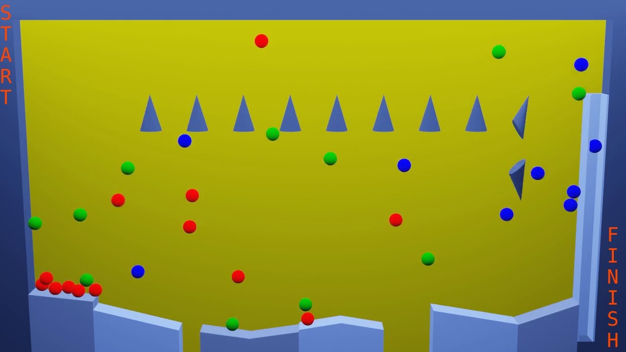 Marble Race Animation / Elimination Race / Balls Cartoon / Going Balls ...