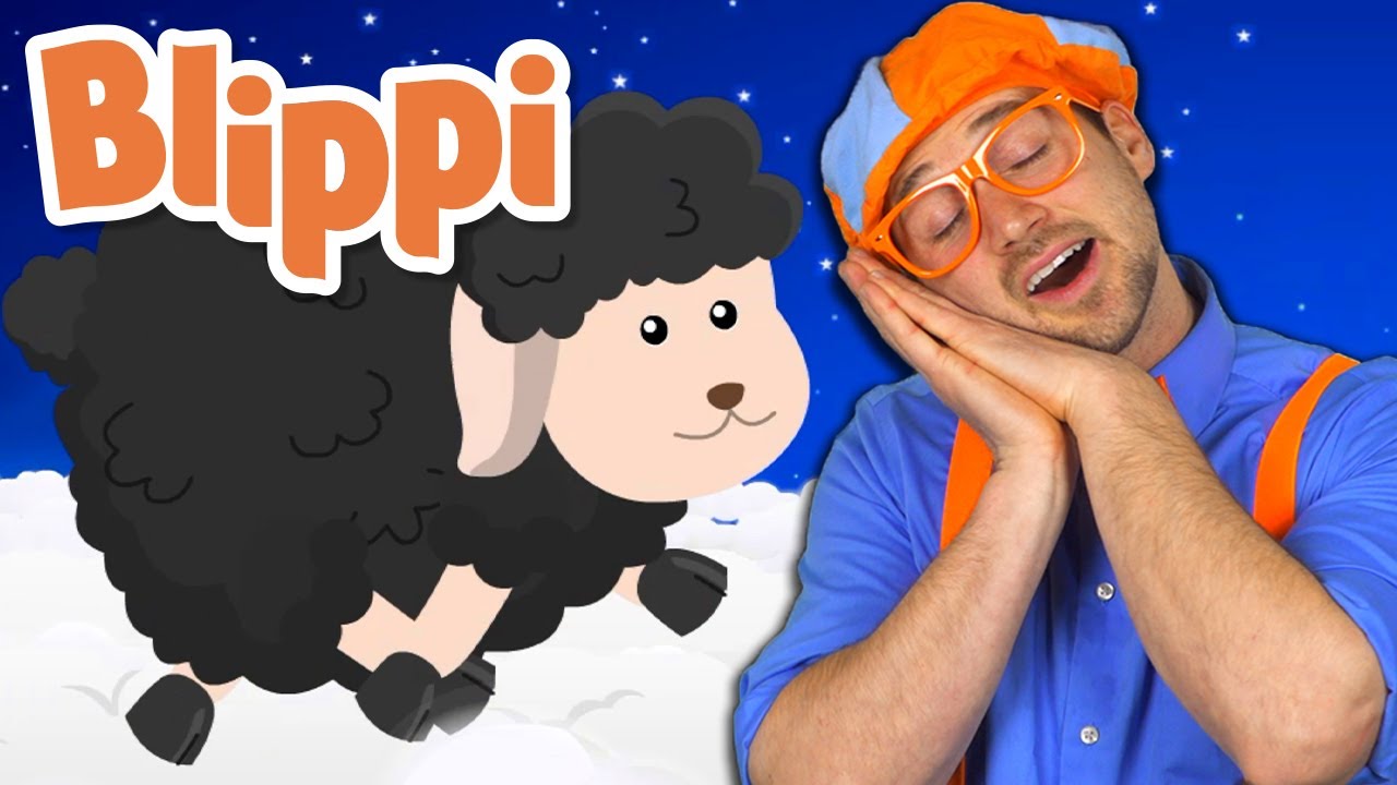 Blippi | Baa Baa Black Sheep | Bedtime Songs with Blippi | Nursery ...