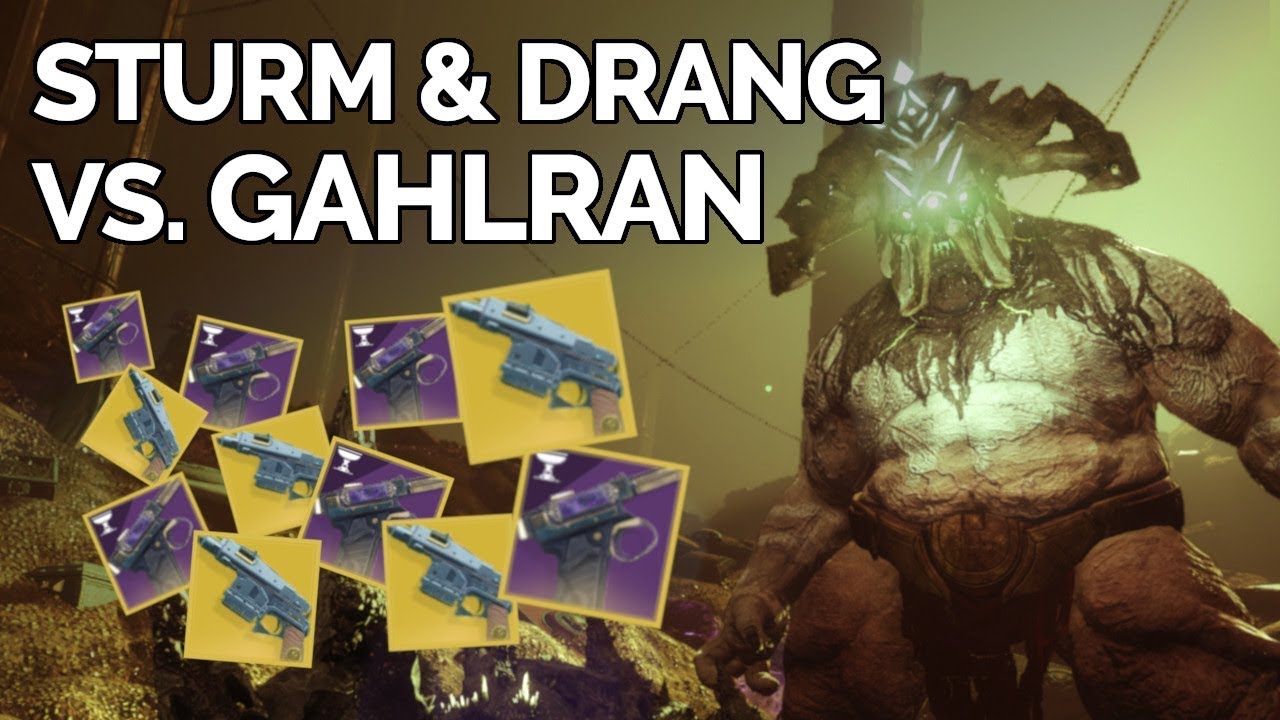 Sturm ONLY Gahlran Challenge - Destiny 2: Crown of Sorrows Raid Boss w ...