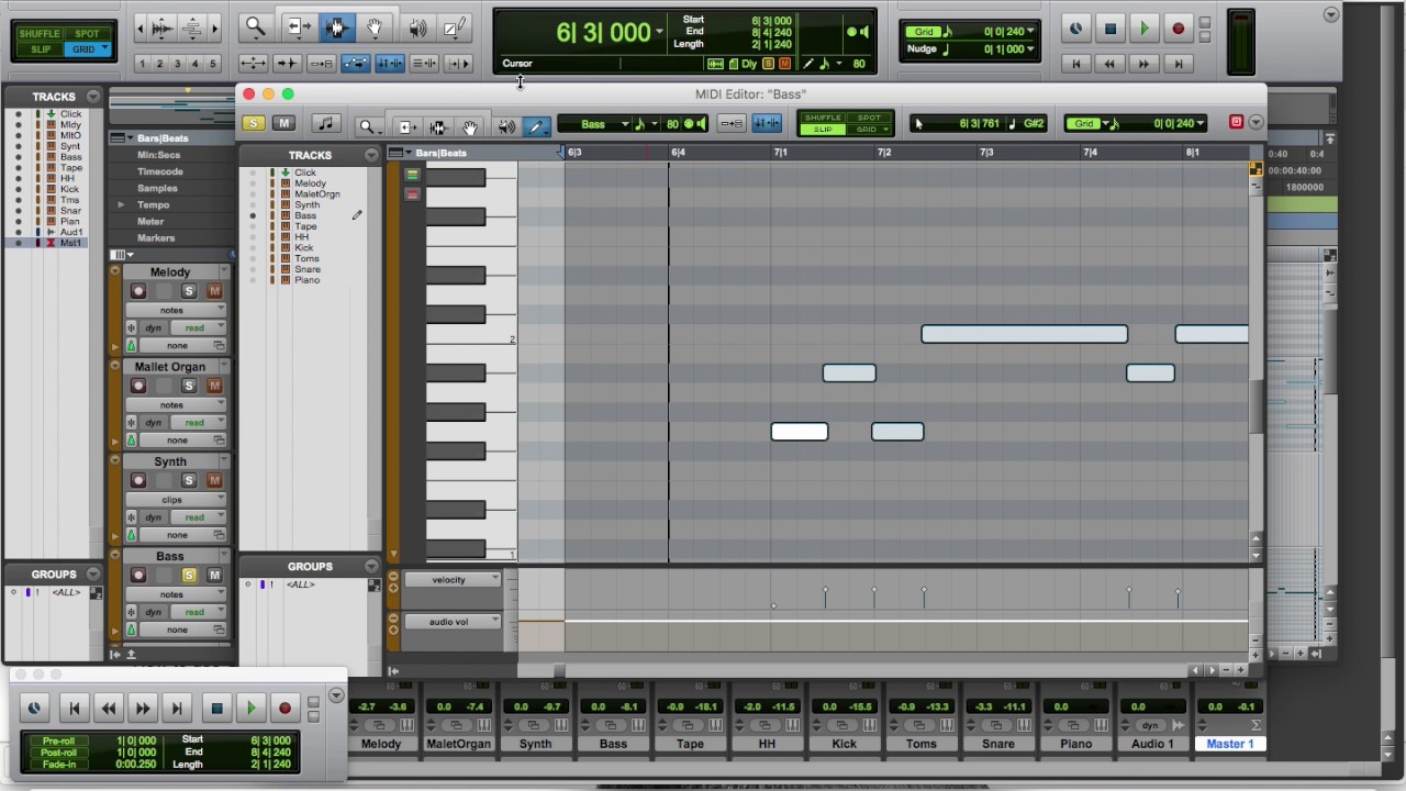 Tutorial: How to make a beat with Pro Tools stock plug-ins - YouTube