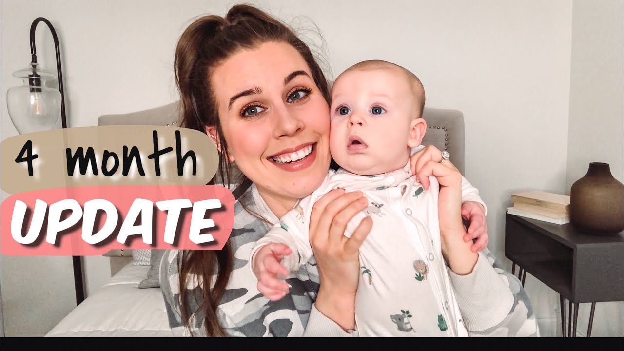 FOUR MONTH BABY UPDATE 👶🏻 - YouTube