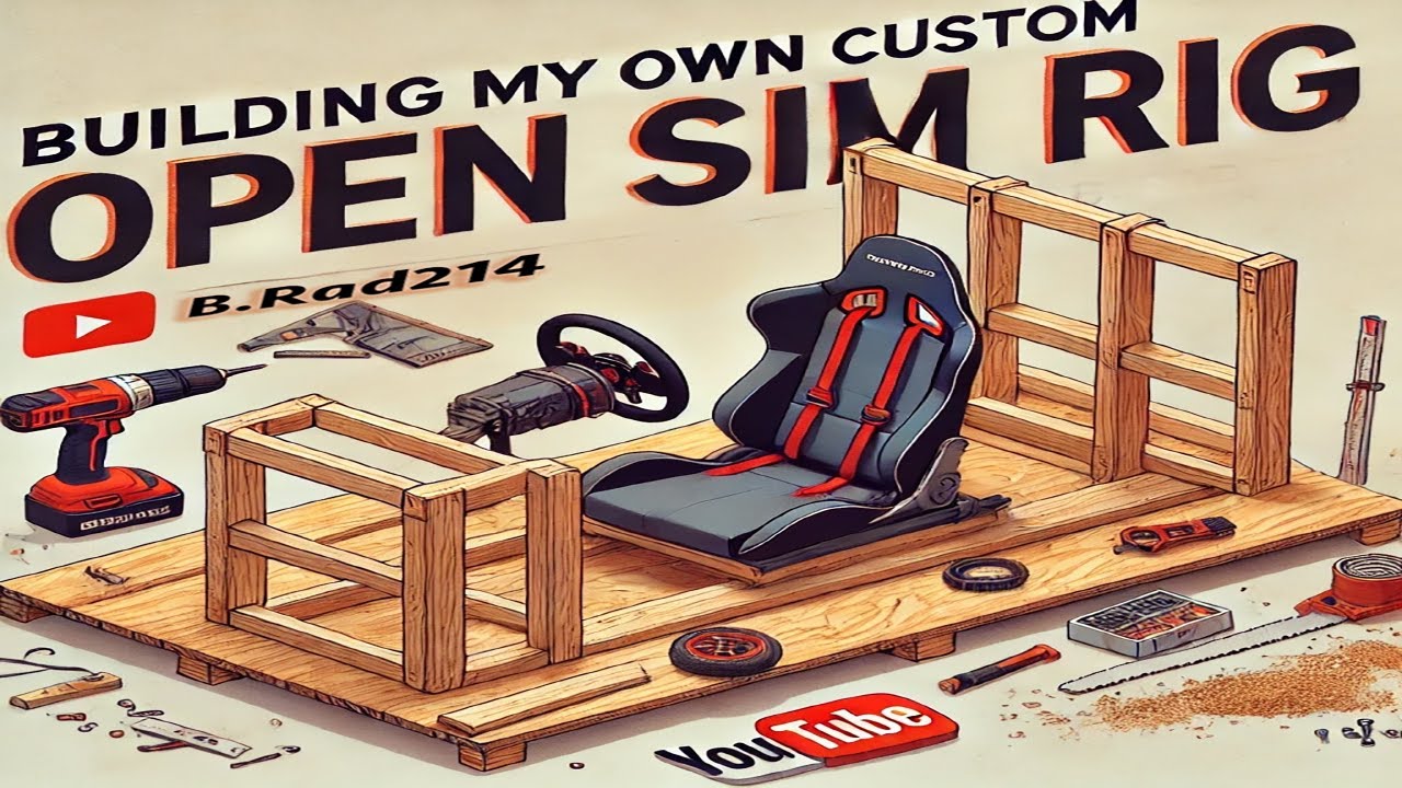 Building DIY Racing Simulator Part 1 - YouTube