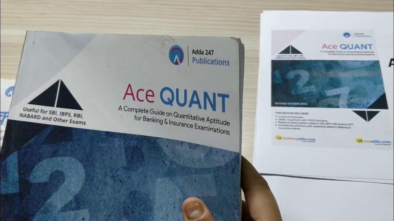 Quantitative Aptitude For Banking and Insurance | ACE Quant - YouTube