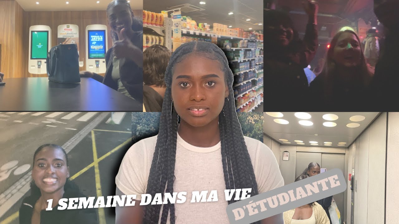 1 semaine dans ma vie d’étudiante - YouTube