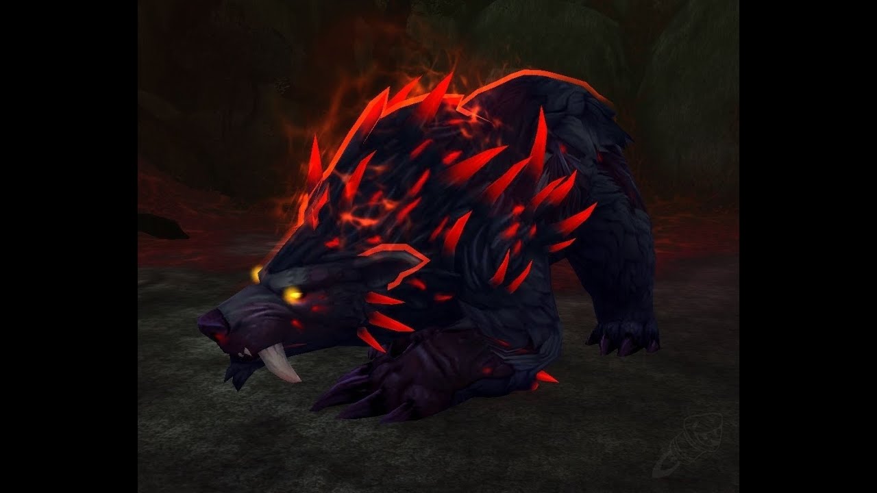 [World of Warcraft] [Урсок Проклятый бог-медведь ] Ursoc Cursed Bear ...