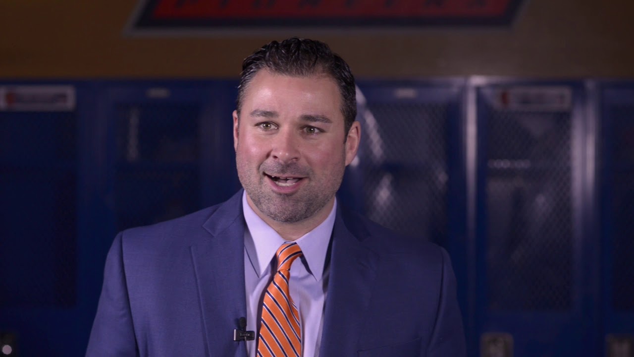 Utica Head Coach Gary Heenan Inducts the 2012-13 Men's Hockey Team Into ...