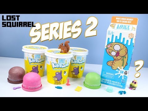 Lost Kitties Series 2 Kit-Twins Ice Cream Container Collection Review