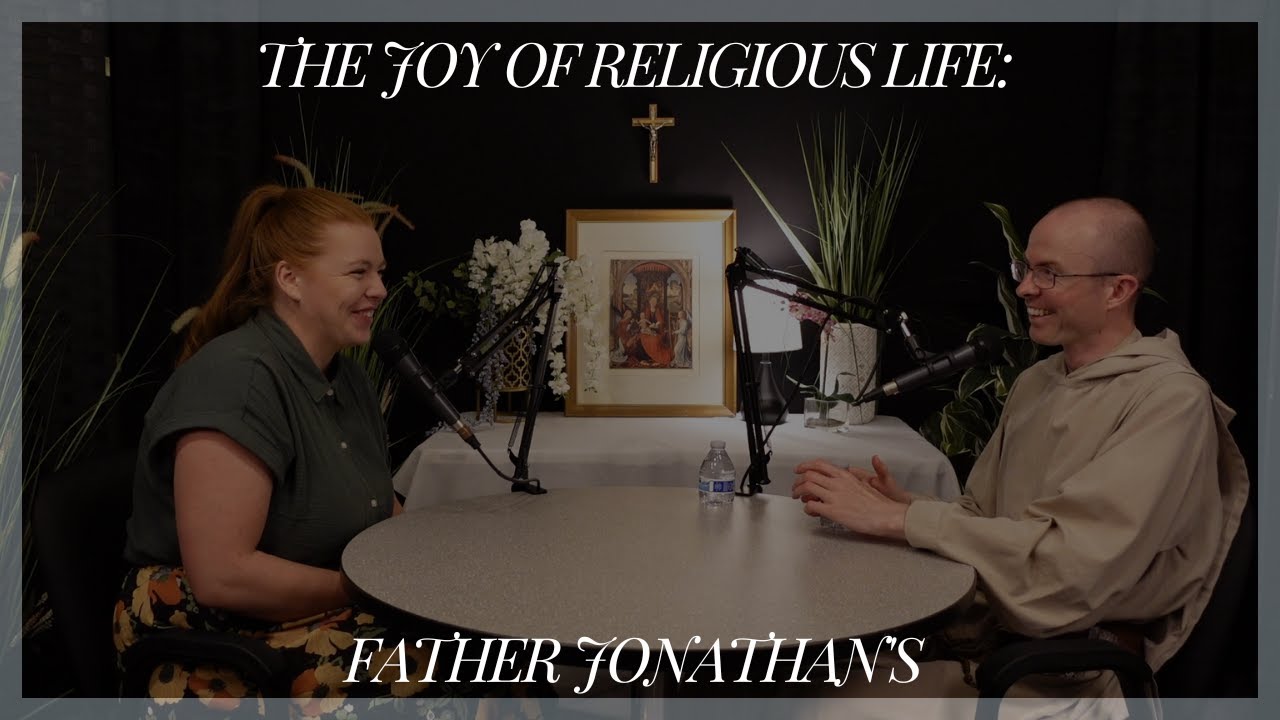 The Joy of Religious Life: Father Jonathan's Vocation Journey - YouTube