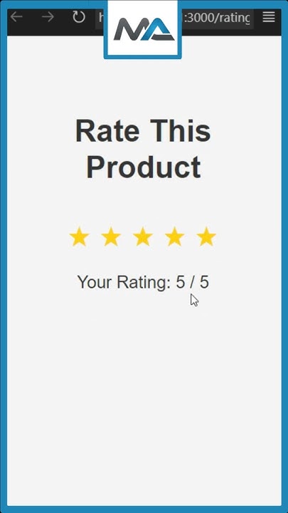 Create A Star Rating System In 60 Seconds ⏱️ Html Css Jquery 7456