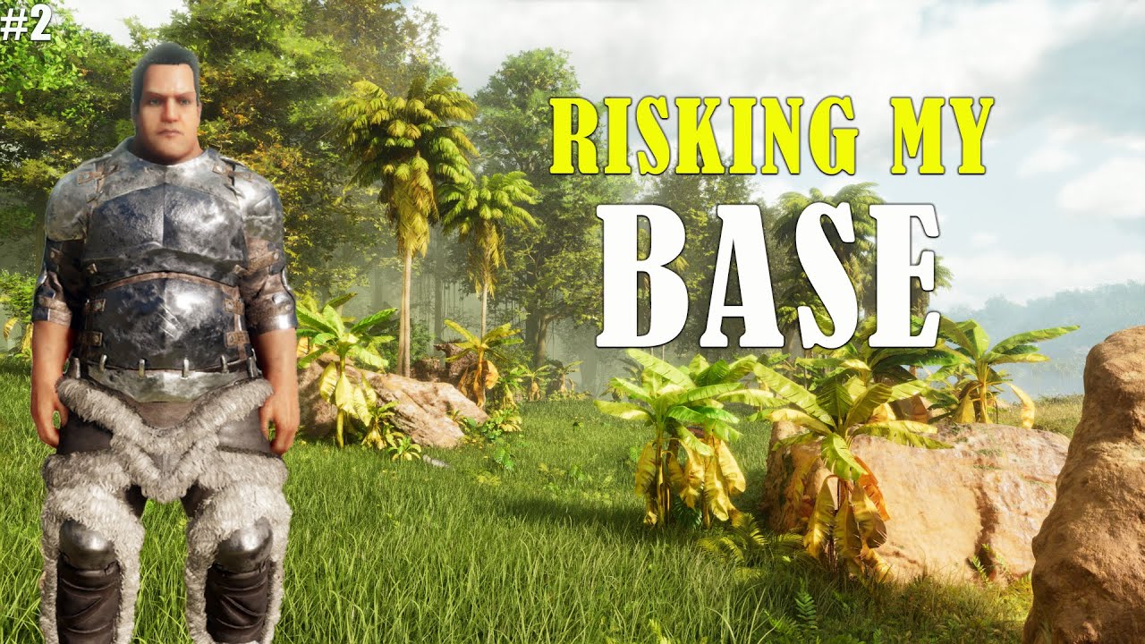 Risking My Unfinished Base - Ark Survival Ascended Part 2 - YouTube