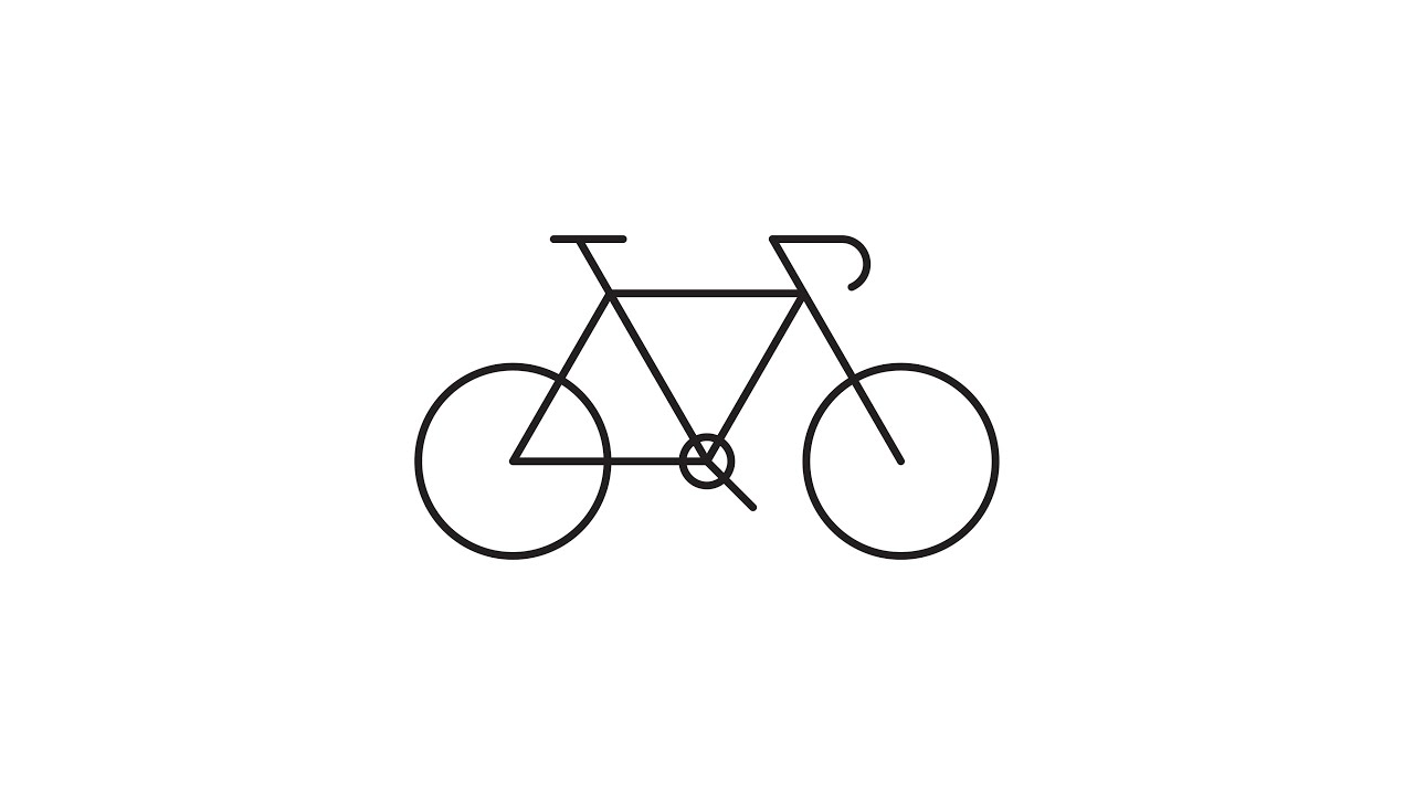Bicycle Design In Illustrators | Adobe Illustrator Tutorials | Graphic ...