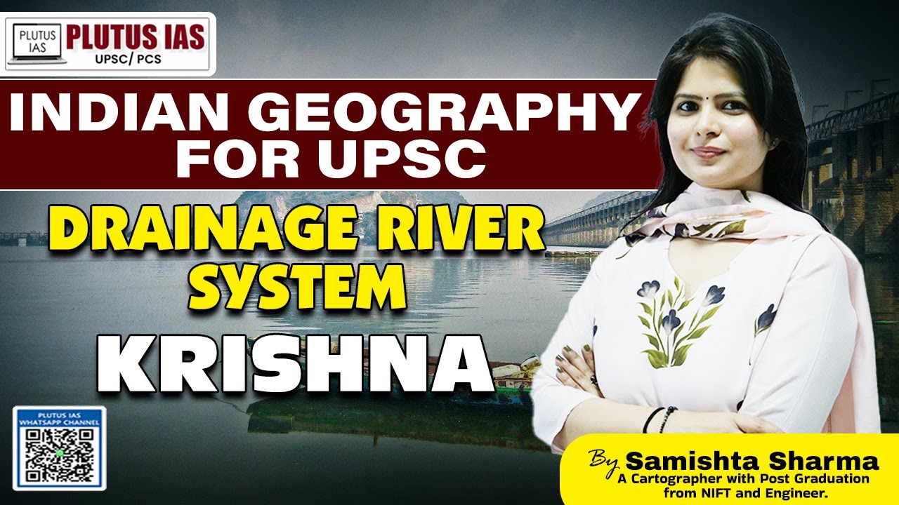 Krishna River System Explained | Drainage System in India | Geography ...