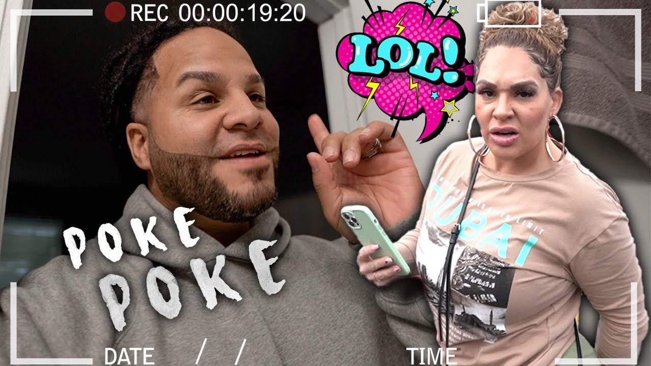 POKING POKING PRANK THE WIFE / LOOK AT HER REACTION - YouTube
