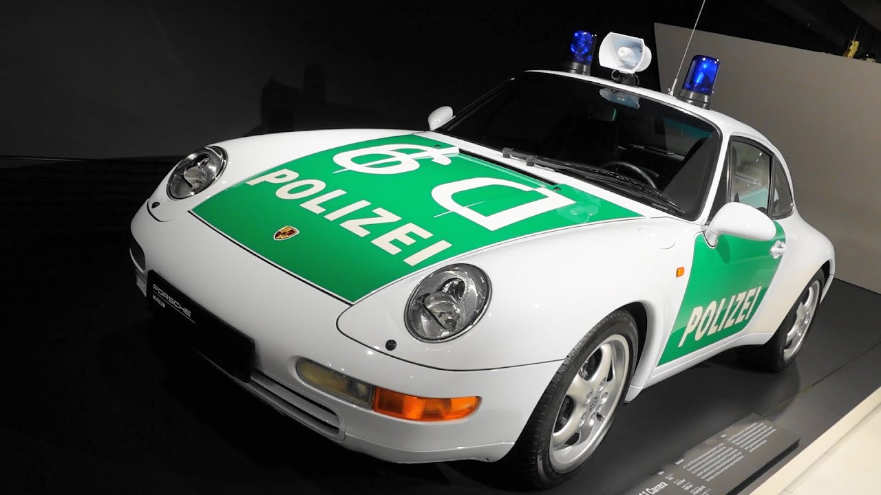 Porsche 911 Carrera (993) - Police Car - Porsche Museum Stuttgart - YouTube