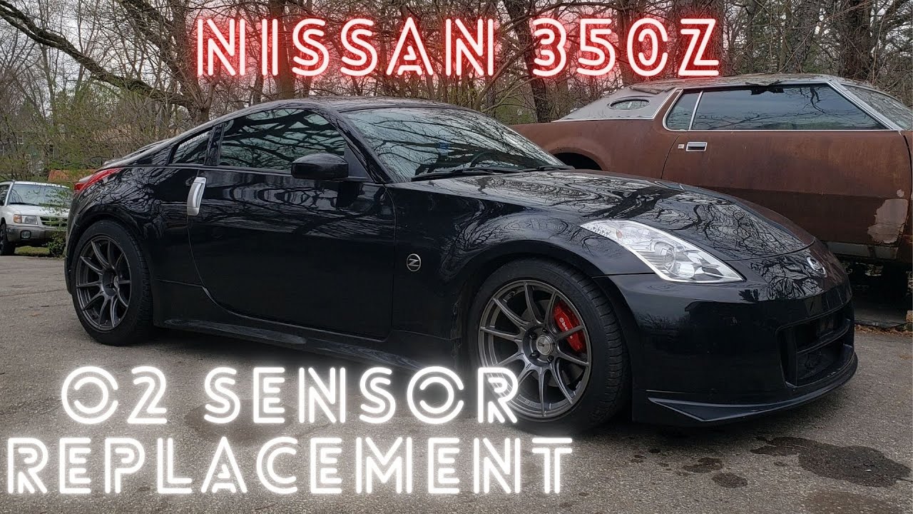 Nissan 350z O2/AFR Sensor Replacement Bank 1, Bank 2 Sensor 1 - YouTube