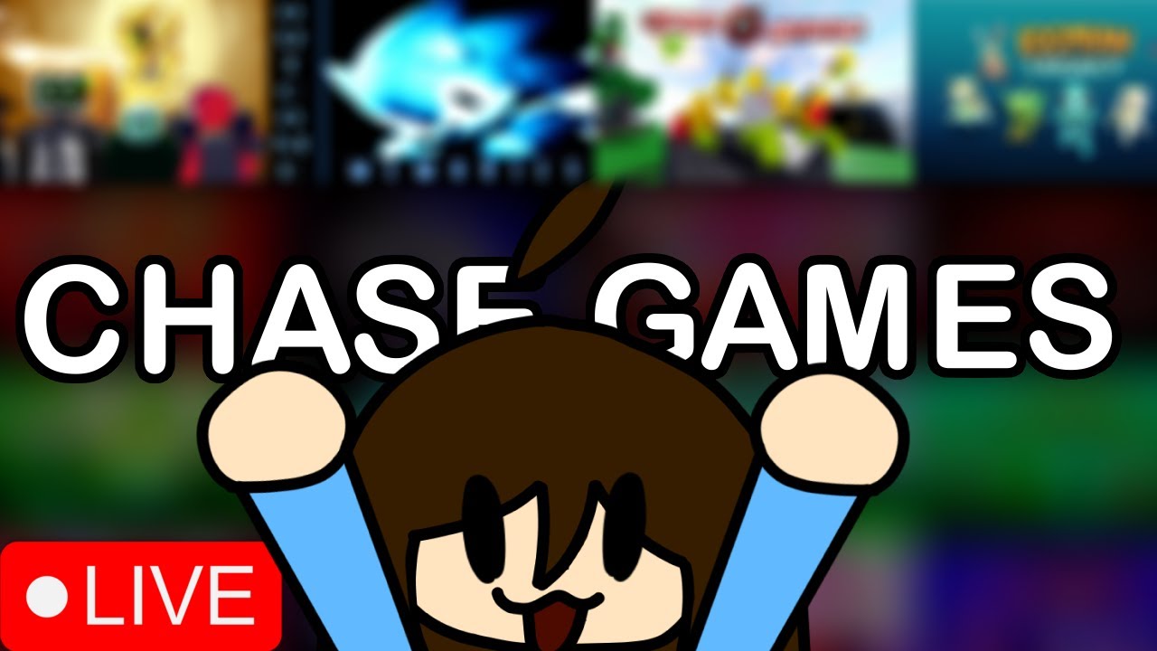 Playing different chase games or just other roblox games on stream ...