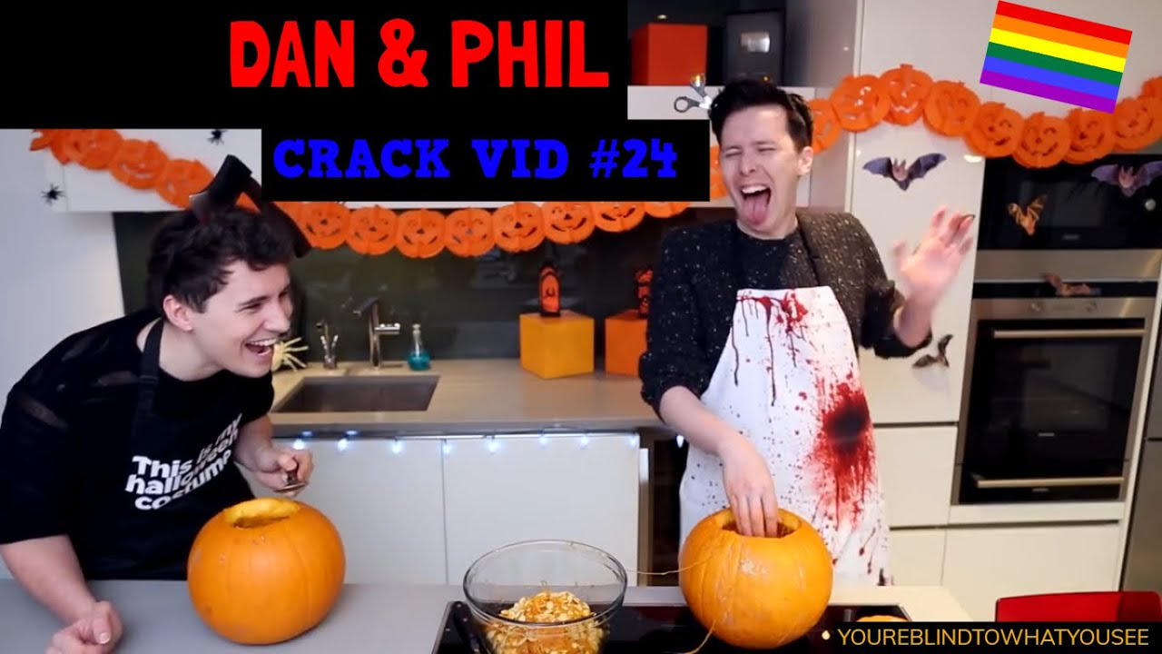 Dan & Phil - CRACK VID #24 | I'll ding myself if you don't ding me 🌚 ...