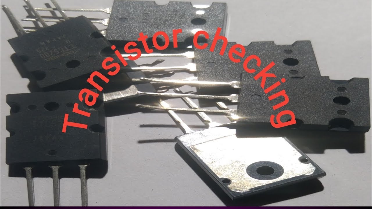 Transistor Testing - YouTube