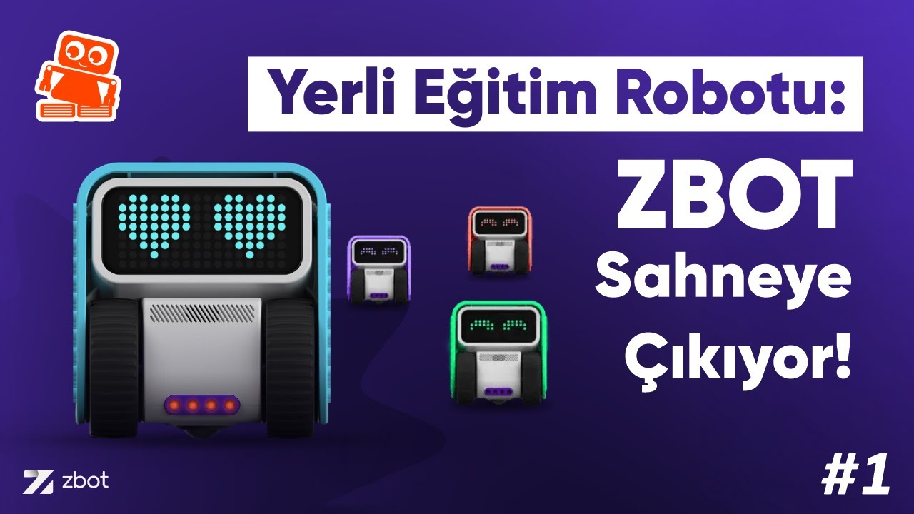 Yerli Eğitim Robotu zBot ‘u Tanıyoruz! #robotikkodlama #robot #indirim ...