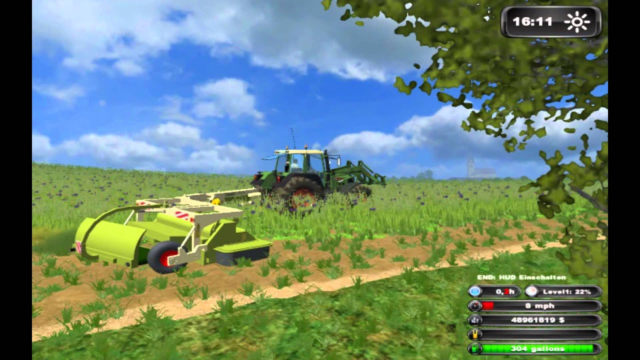FS11 Krone Mods - YouTube