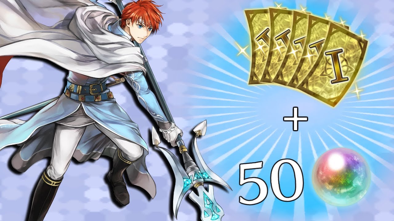 MY LUCKY RUSE! - FEH Summoning 3rd Anniversary Hero Fest Pt 1 (50 Orbs ...
