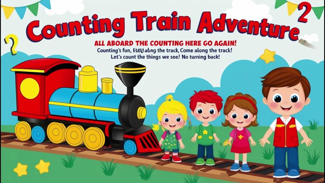 Train Counting Song for Kids – Numbers and Fun on the Tracks! 🚂 Let's ...