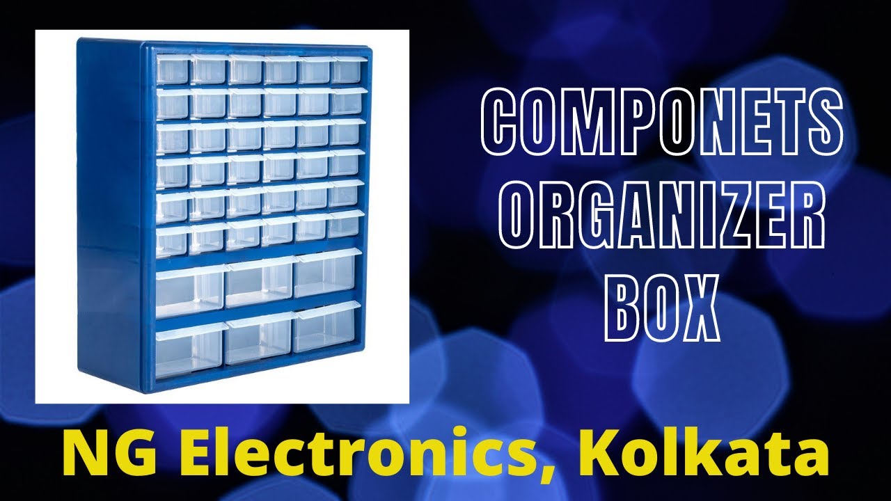 Storage Organizer II Hobby Electronics II Components Box - YouTube