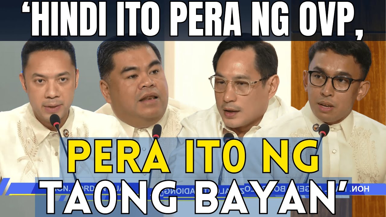 ‘HINDI IT0 PERA NG OVP, P3RA IT0 NG TA0NG BAYAN’ - YouTube